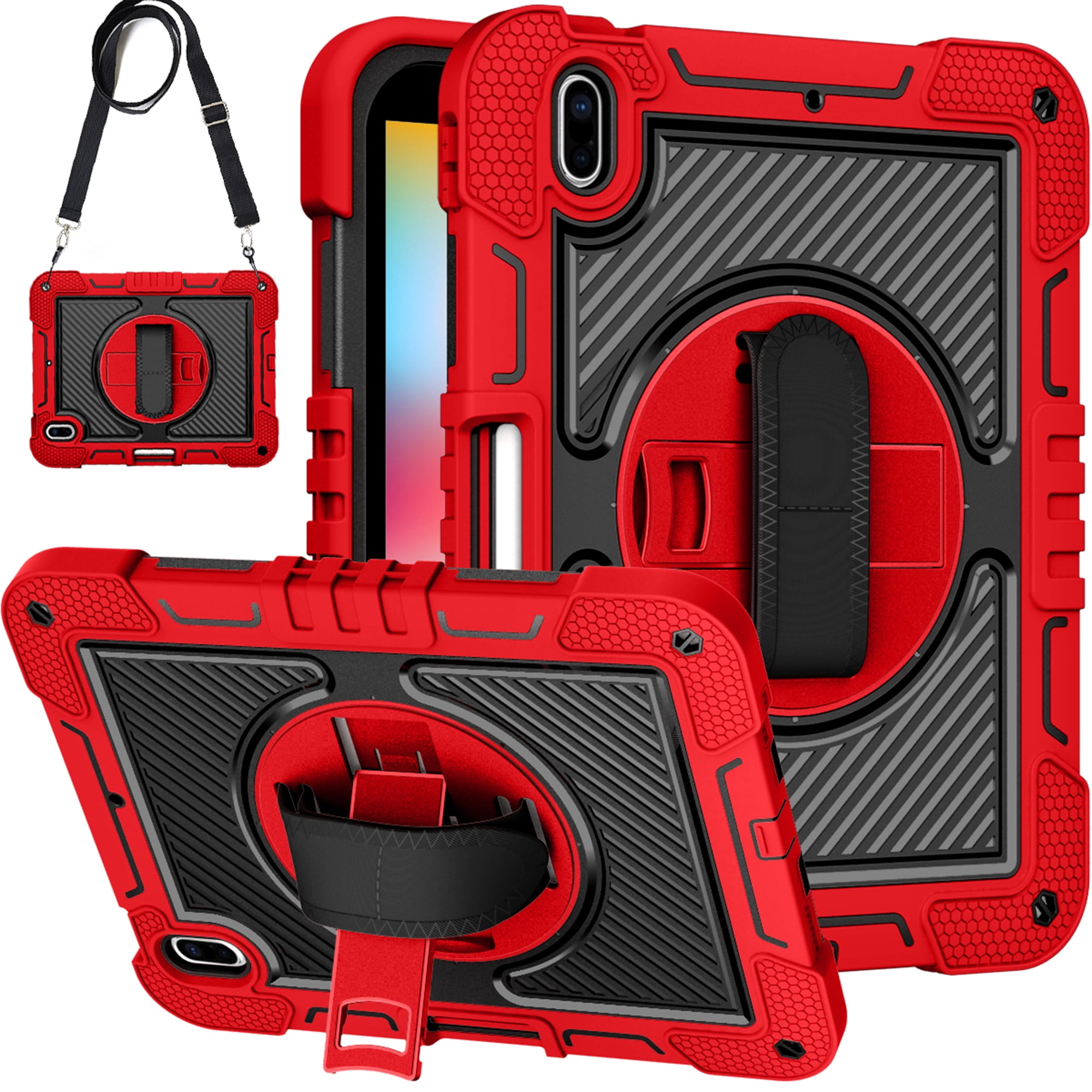 Mantto Cover for iPad 10th Generation 10.9", Silicone Heavy Duty ...