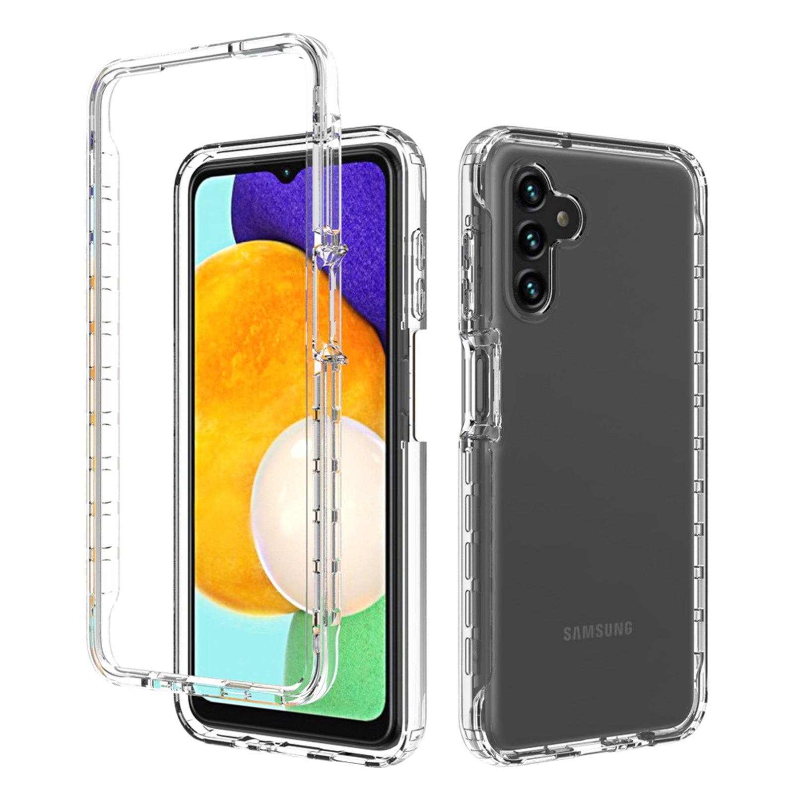 Mantto Samsung A14 5G Case 5G, Full Body Clear Protection Case - Shock ...