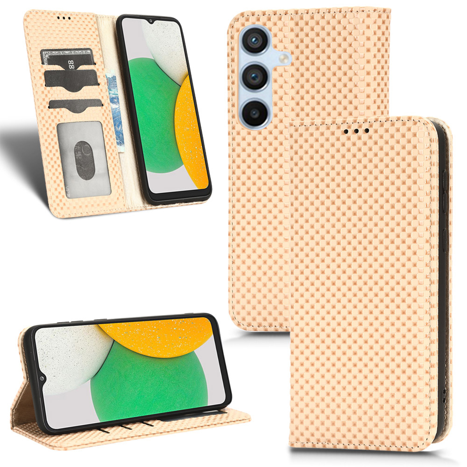 Mantto Wallet Case Compatible with Samsung Galaxy A13 5G [Kickstand Feature][Credit Card Slots ...