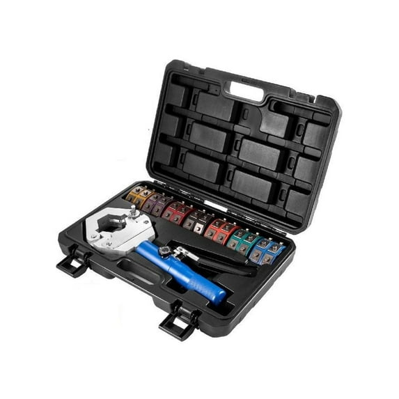 Manual AC Hose Crimper Kit 71500 With 7Dies Ulic Hose Crimping Tool ...