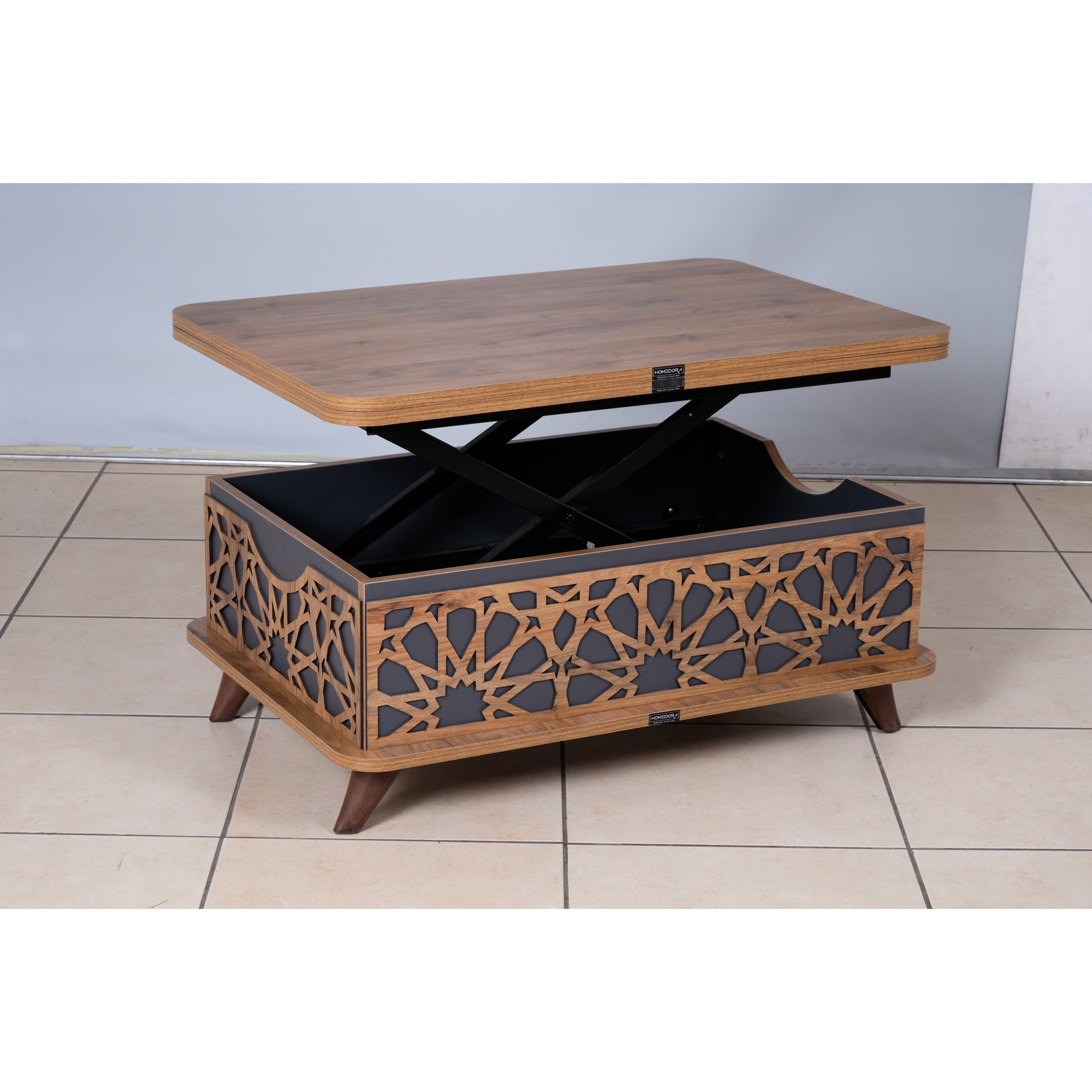 Manual Adjustable Height Coffee Table | Fits for Modern Living Rooms ...