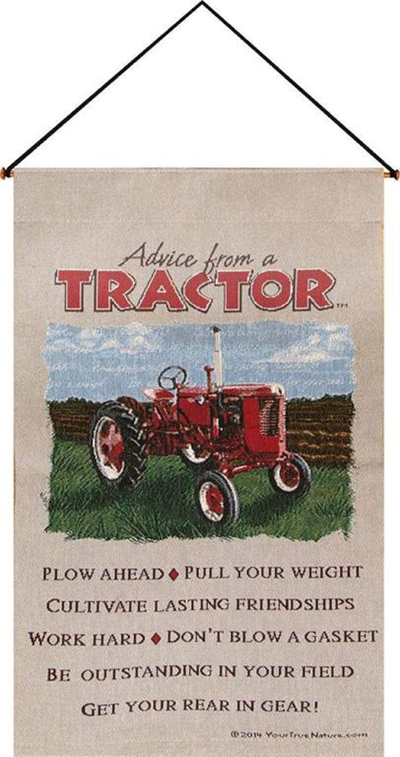 Manual Advice from a Tractor Wall Hanging flag - Walmart.com