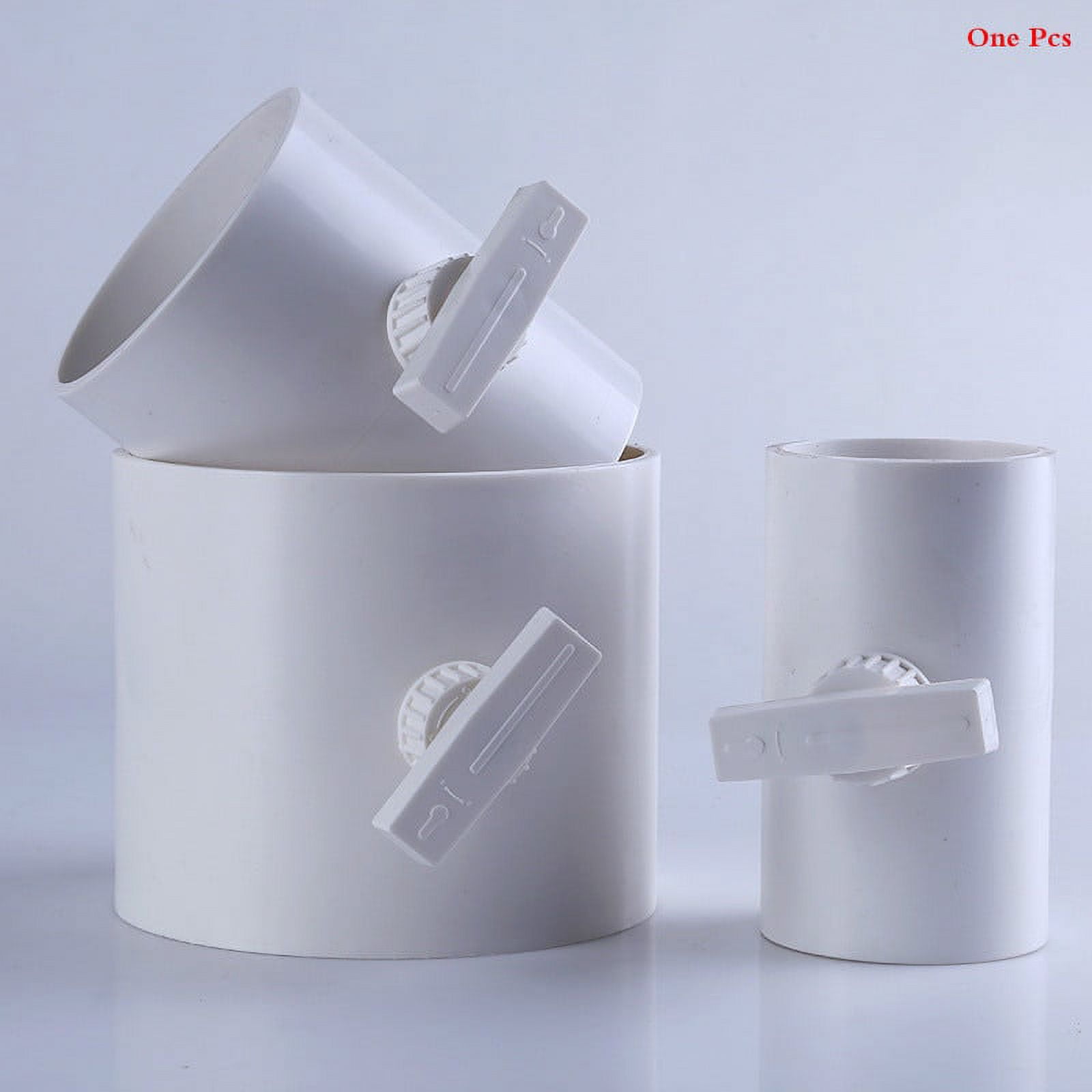 Manual Air Duct Valve Gas Volume Flow Rate damper ABS Plastic Gas Valve ...