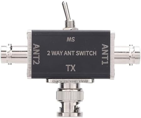 Manual Antenna Switch with BNC Interface 1 Input 2 Output 2 Way 100W RF ...