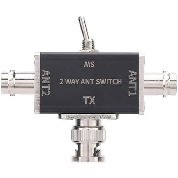 Manual Antenna Switch with BNC Interface 1 Input 2 Output 2 Way 100W RF ...