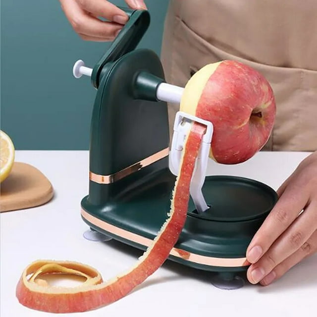 Manual Apple Peeler Machine Multifunctional Apples Peeler Slicer Hand Crank Fruit Peeler Food ...