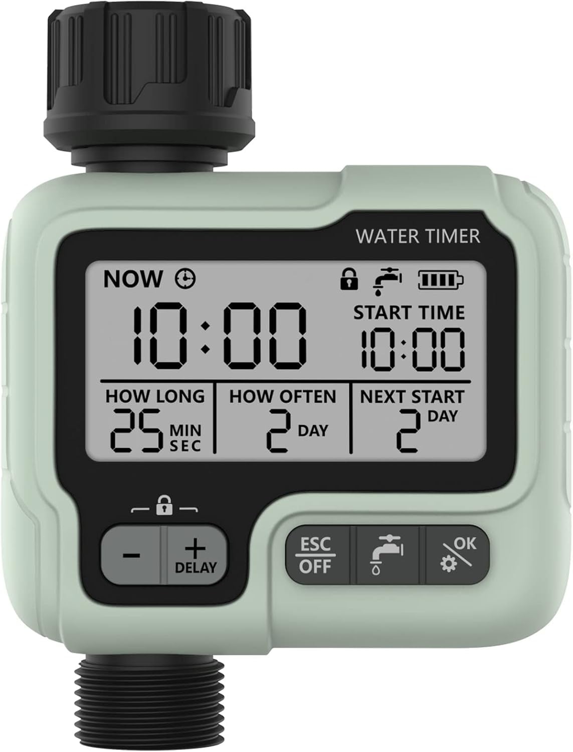 Manual And Automatic Watering System Programmable Garden Hose Timer With