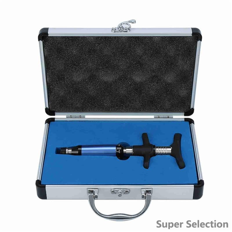 Manual Back Massager Tool, 6-Level Adjustable Force Stainless Steel ...