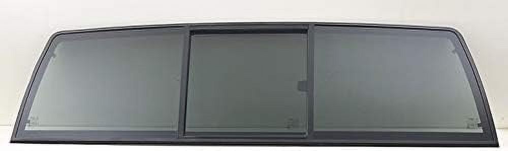 Manual Back Slider Window Glass Compatible with Dodge Ram Pickup 1500 ...