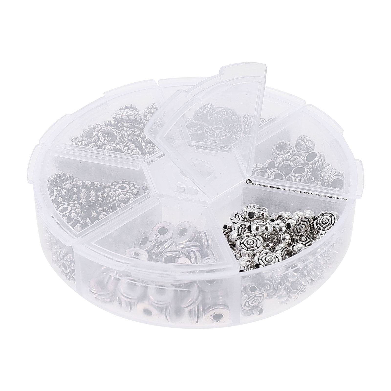 Manual Beads Spacer DIY Necklace Loose Craft Charms Bracelets Hand ...