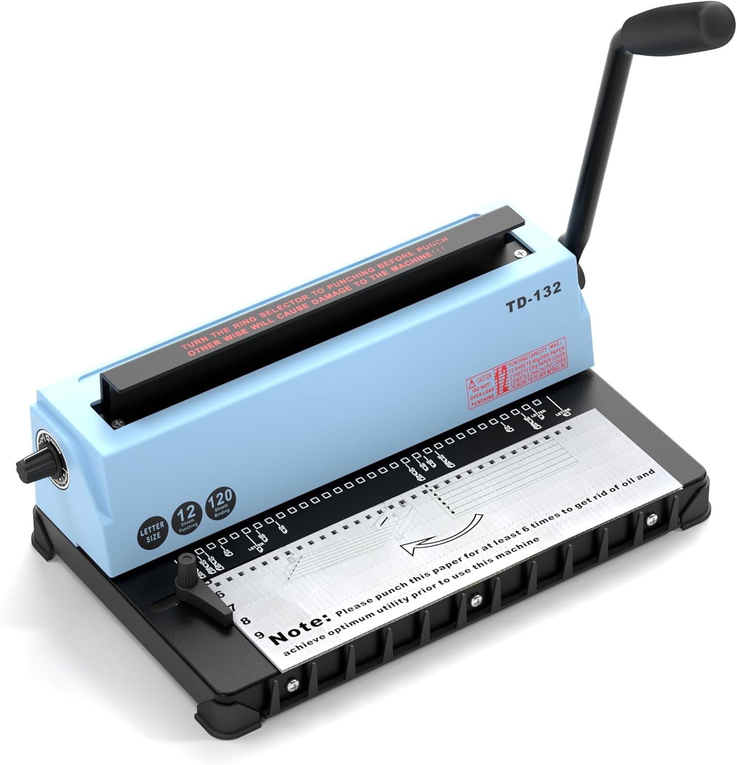 Manual Binding Machine Spiral Coil Binder, Spiral Binding Machine ...