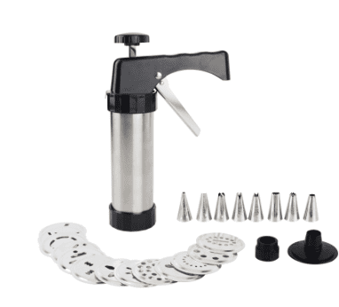 Manual Biscuit Press Gun – Cookie Press Machine with Interchangeable ...