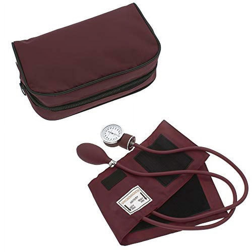 Manual Blood Pressure Monitor BP Cuff Gauge Aneroid Sphygmomanometer ...