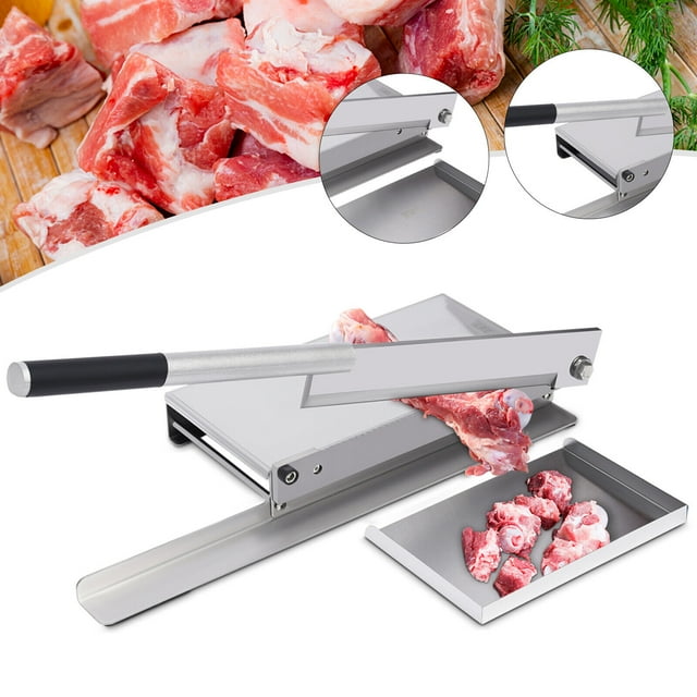 Stainless Bone Cutting Machine Commercial Frozen Meat Slicer Mutton Ham ...