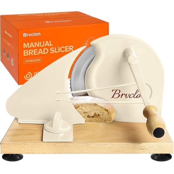 Manual Bread Slicer for Homemade Sourdough Bread, Adjustable Thickness ...