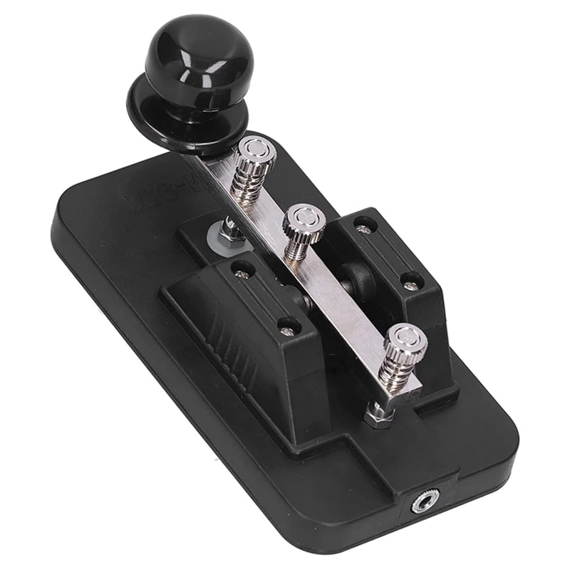 Manual CW Key Teaching Telegraph Exerciser with Buzzer Short Wave Radio ...