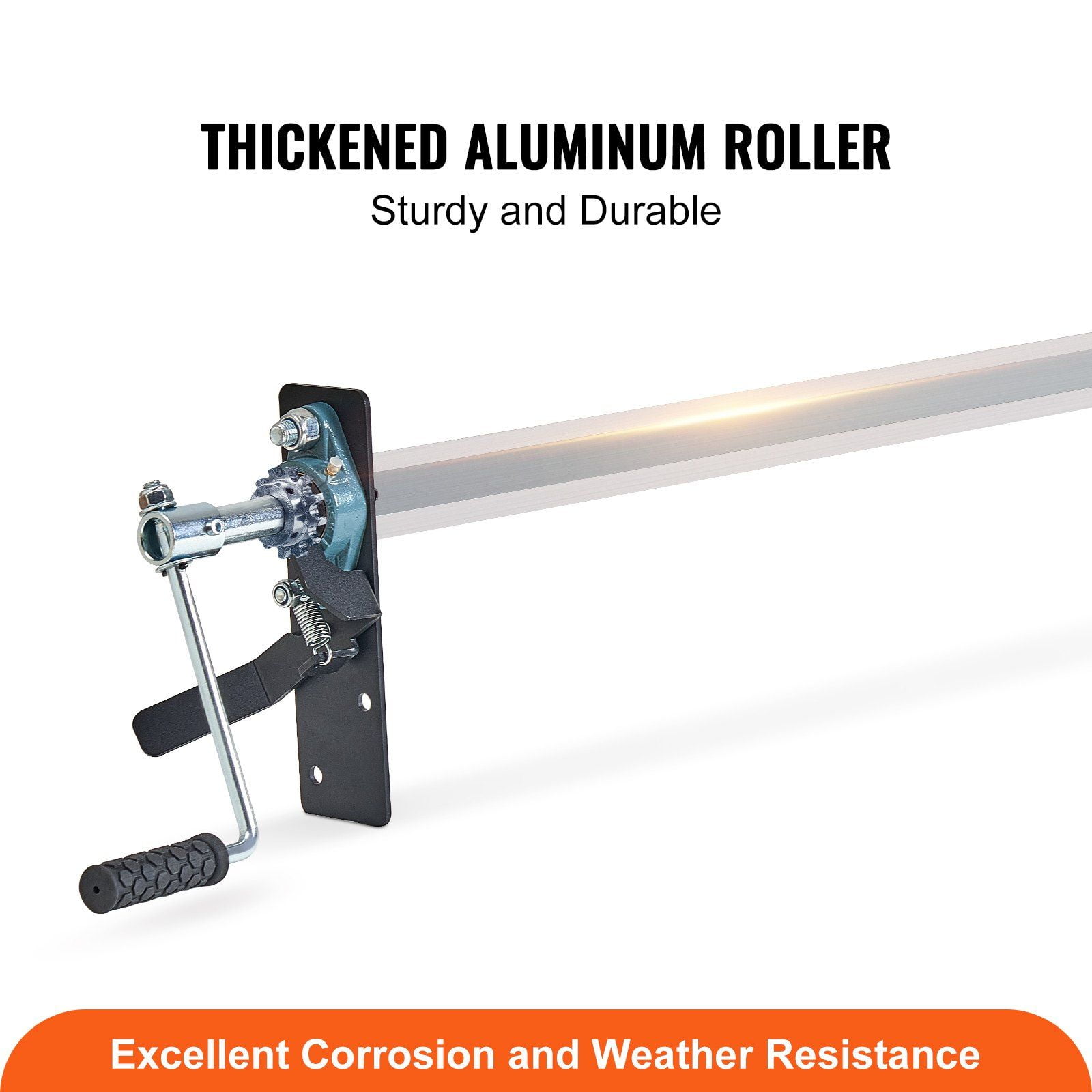 Manual Cab-Controlled Tarp Roller System, 64" to 104" Wide, Lightweight ...