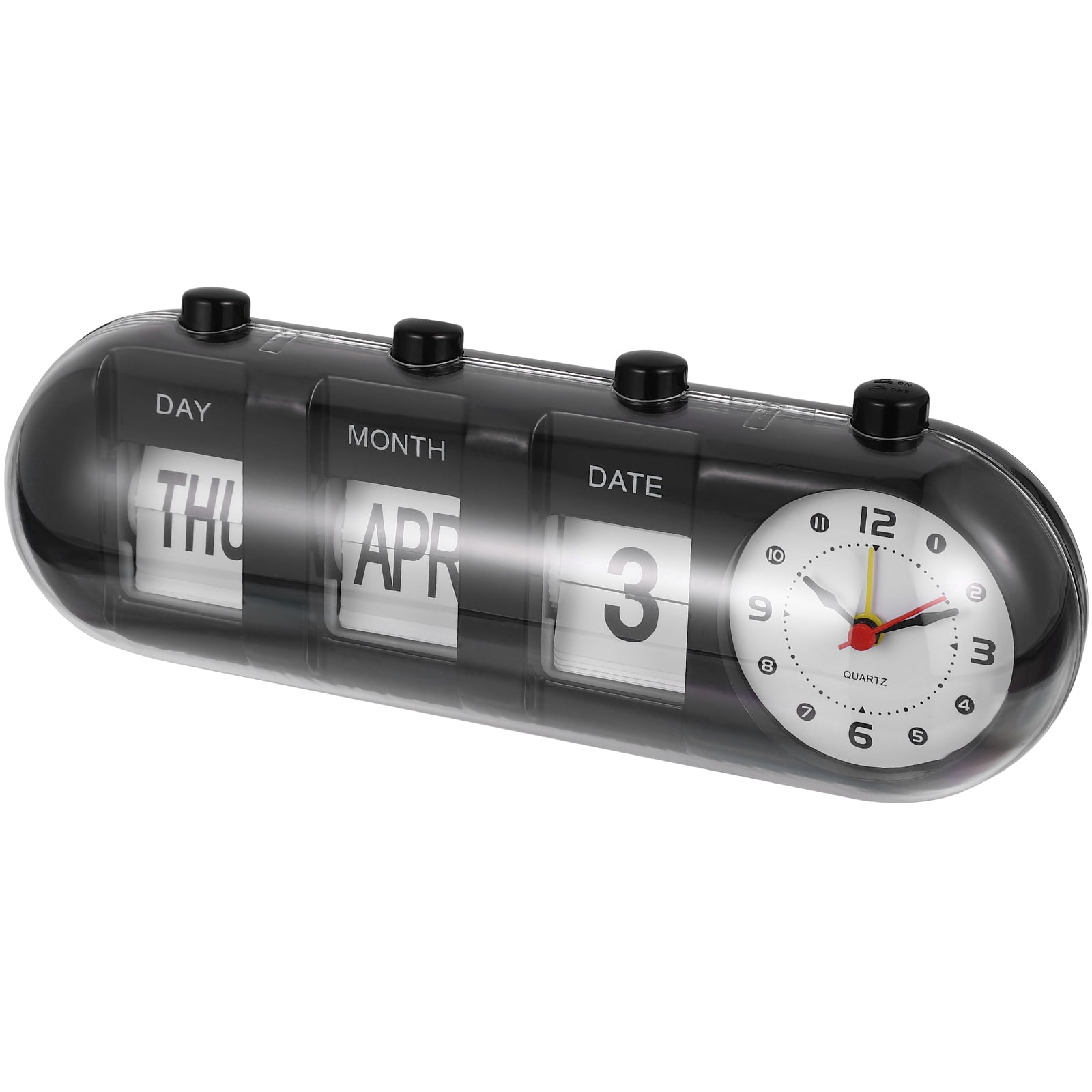 Manual Calendar Digital Clock Battery Date Portable Decorations Number ...