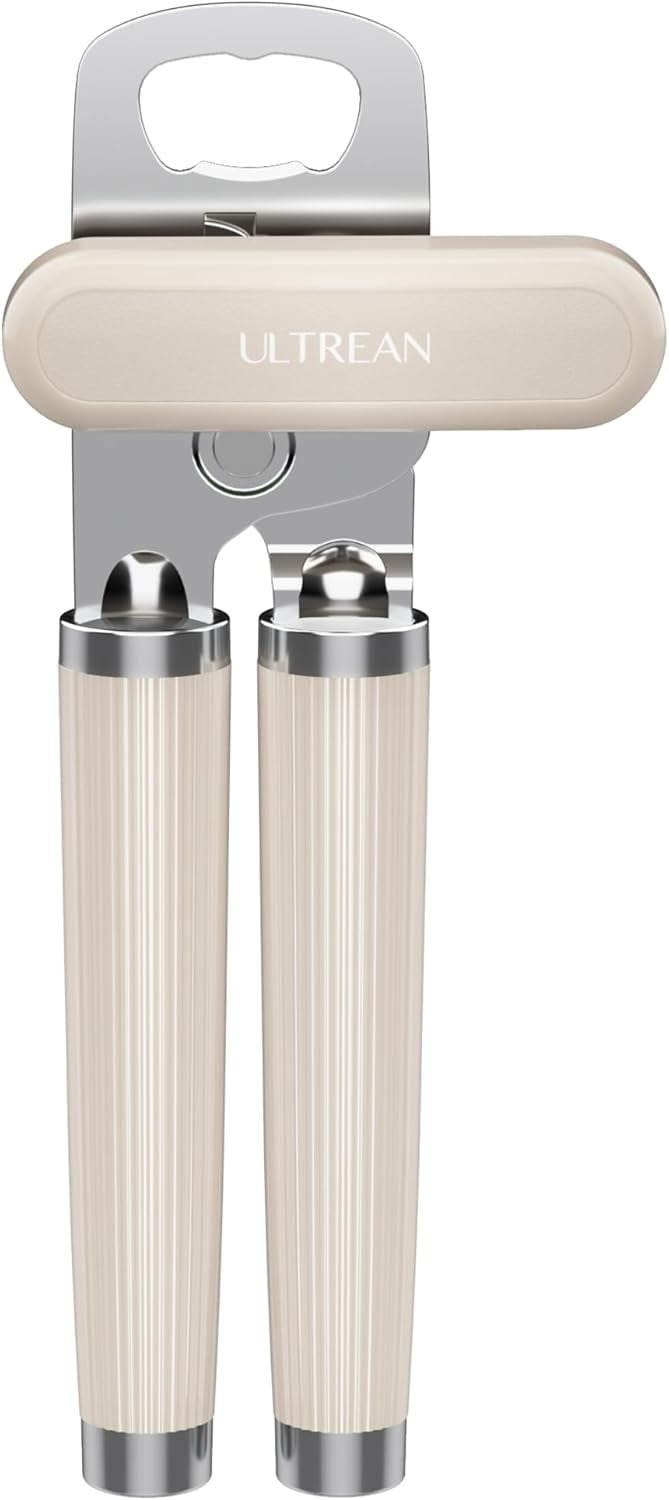 Manual Can Opener Bottle Opener, Heavy Duty Stainless Steel Smooth Edge ...