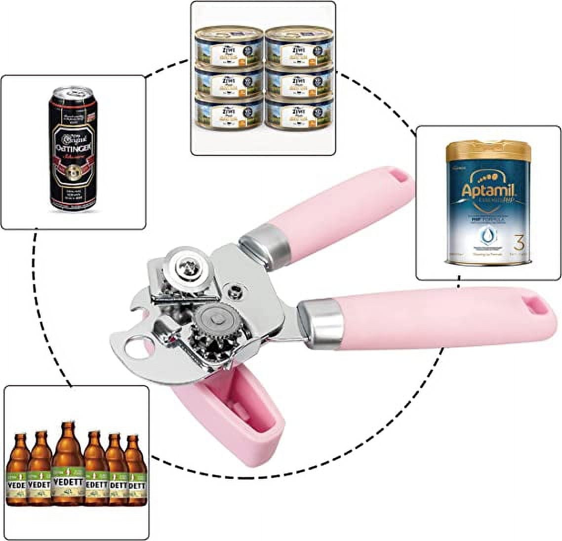 Manual Can Opener, Handheld Tin Opener Cork Screw, Easy Turn Knob ...