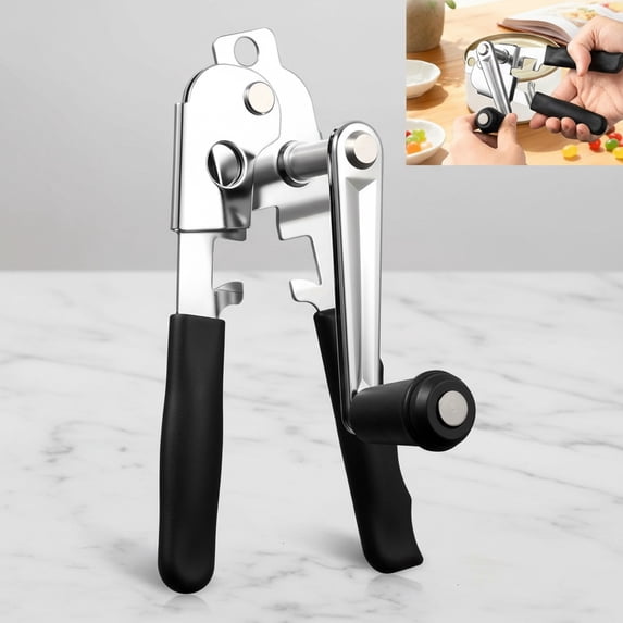 Manual Can Opener - Kitchen Heavy Duty Hand Can Opener with Easy Turn ...