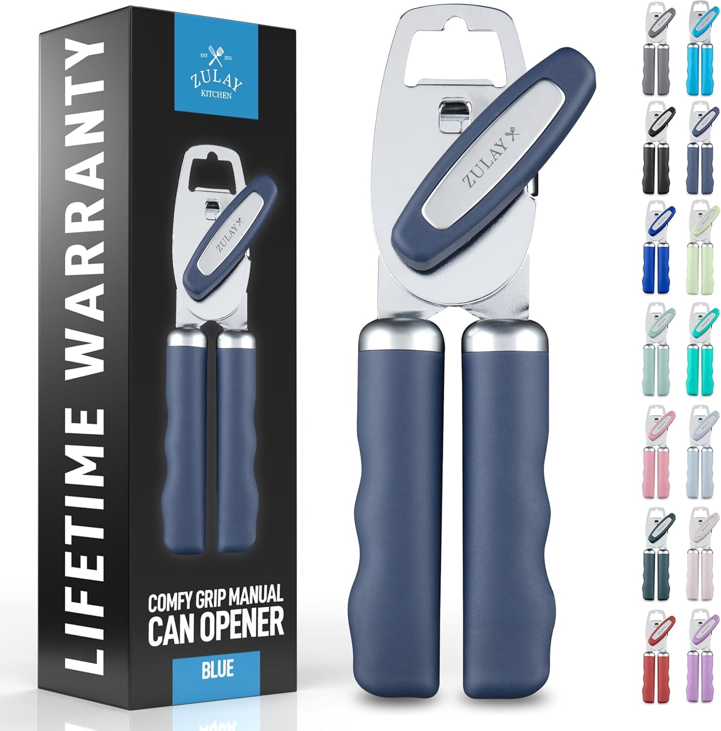 Manual Can Opener with Bottle Opener with Turn Knob - Walmart.com