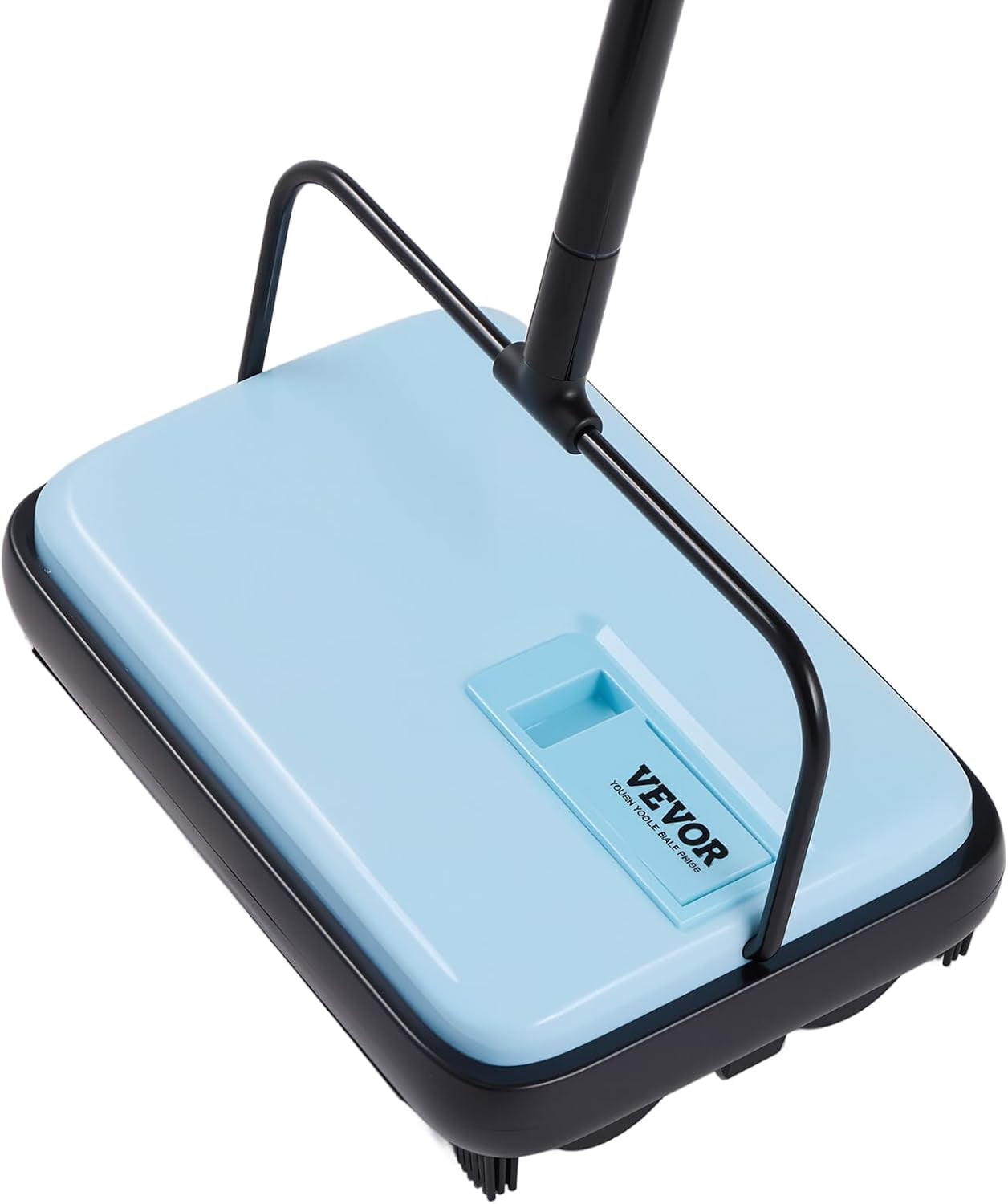 Manual Carpet Sweeper with 300ml Dustbin, 6.7" Cleaning Width, Easy ...
