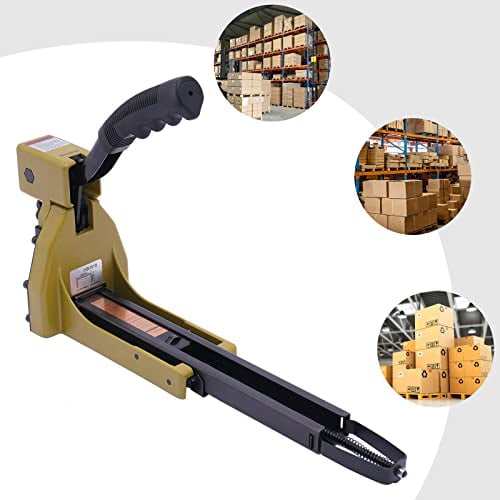 Manual Carton Closing Stapler, 1-3/8-Inch Crown, 3/4-Inch Length Carton ...