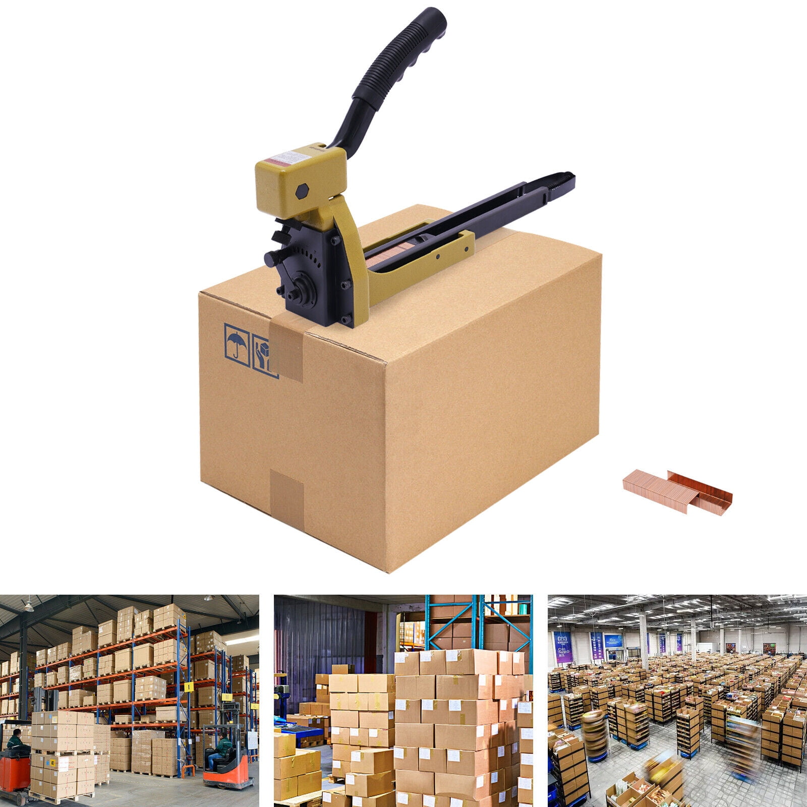 12*3.15*10.5 Manual Carton Closing Stapler Lightweight Carton Box ...