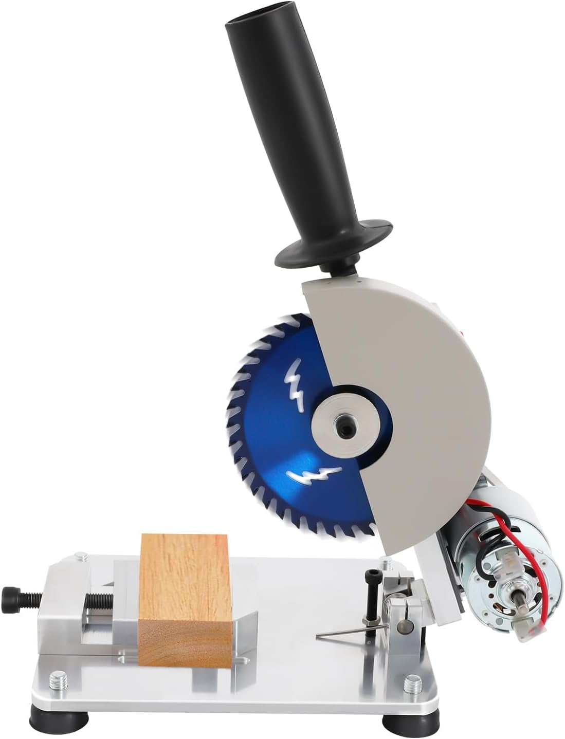 Manual Chop Saw, 110V Portable Tabletop Saw, Adjustable Angle and ...