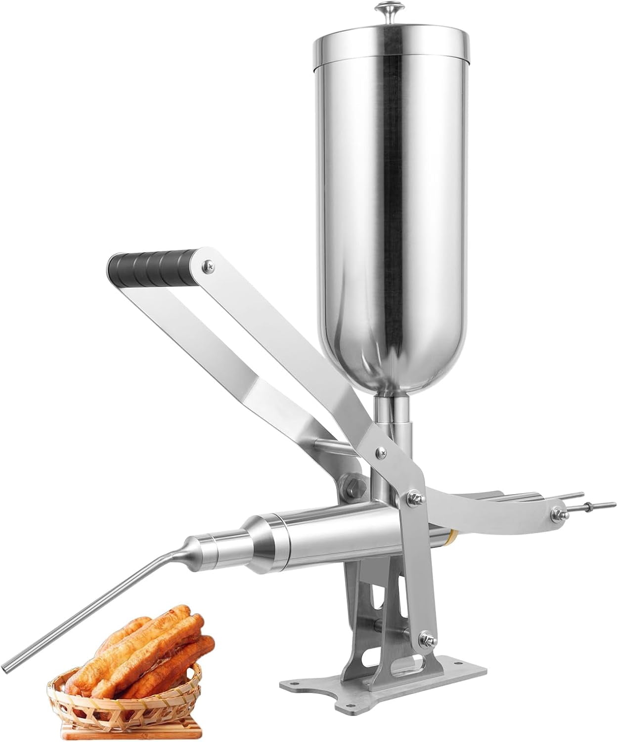 Manual Churro Filling Machine 5L/5.28QT Stainless Steel Donut Filling ...