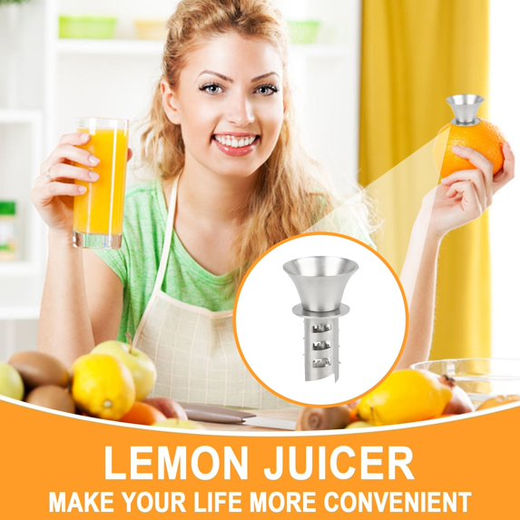 Manual Citrus Juicer Squeezer Spiral Lime Lemon Press Handheld For Home ...