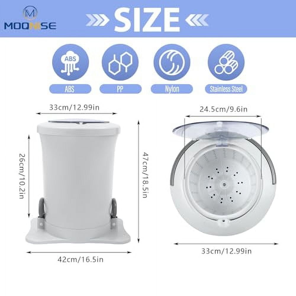 Manual Clothes Dryer 12L Portable Manual Clothes Dehydrator ...