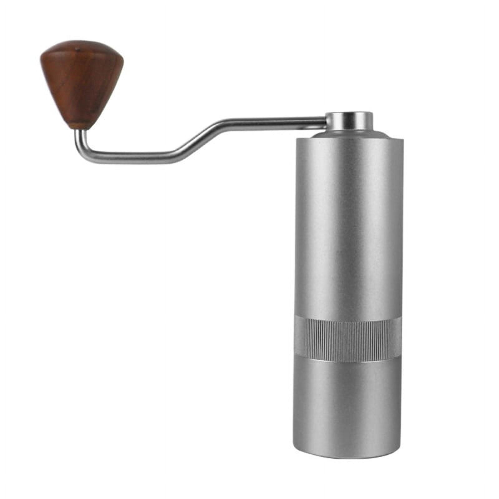 Manual Coffee Grinder 12 Adjustable Stainless Steel Burr Mill Portable ...