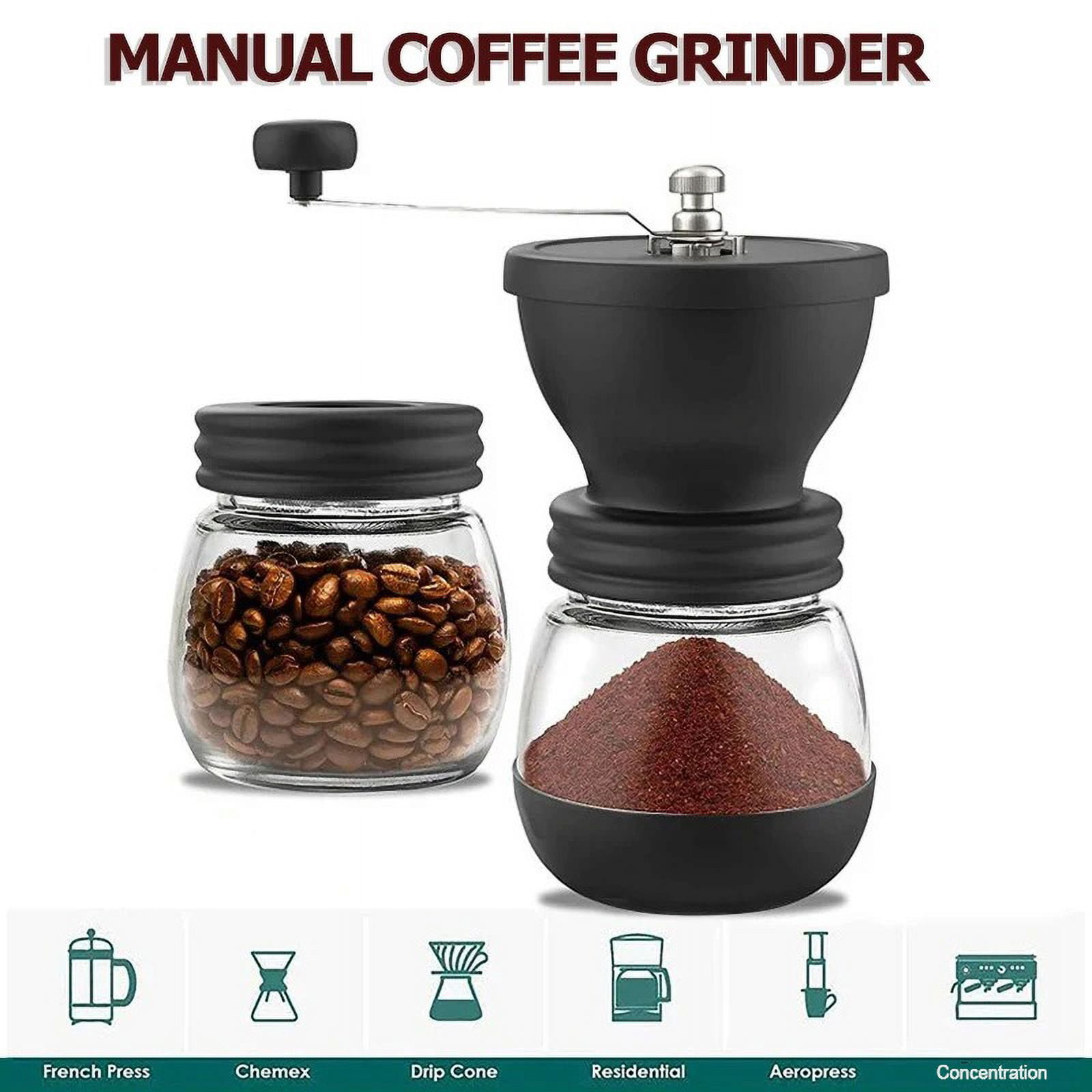 Manual Coffee Grinder Adjustable Coffee Machine High Capacity Coffee ...