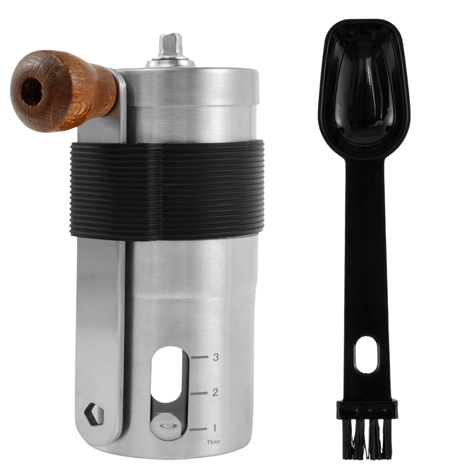 Manual Coffee Grinder,Aluminum body,Precision steel grinder,Adjustable ...