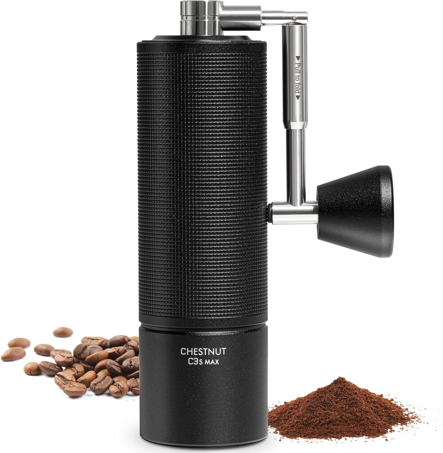 Manual Coffee Grinder, Stainless Steel Conical Burr Coffee Grinder ...