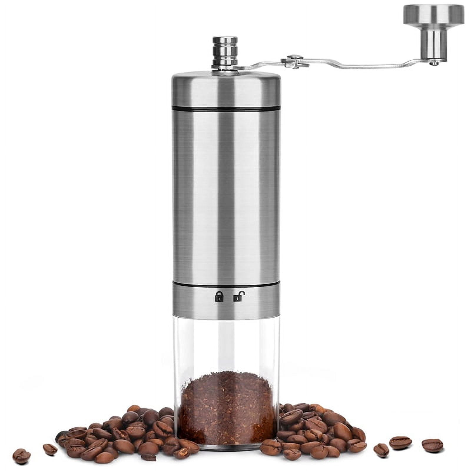 Manual Coffee Grinder,Stainless Steel Hand Coffee Grinder Manual with ...