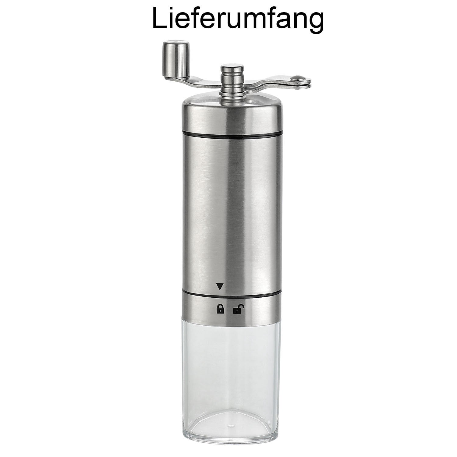 Manual Coffee Grinder Triangular Hand Crank Bean Grinder - Walmart.com