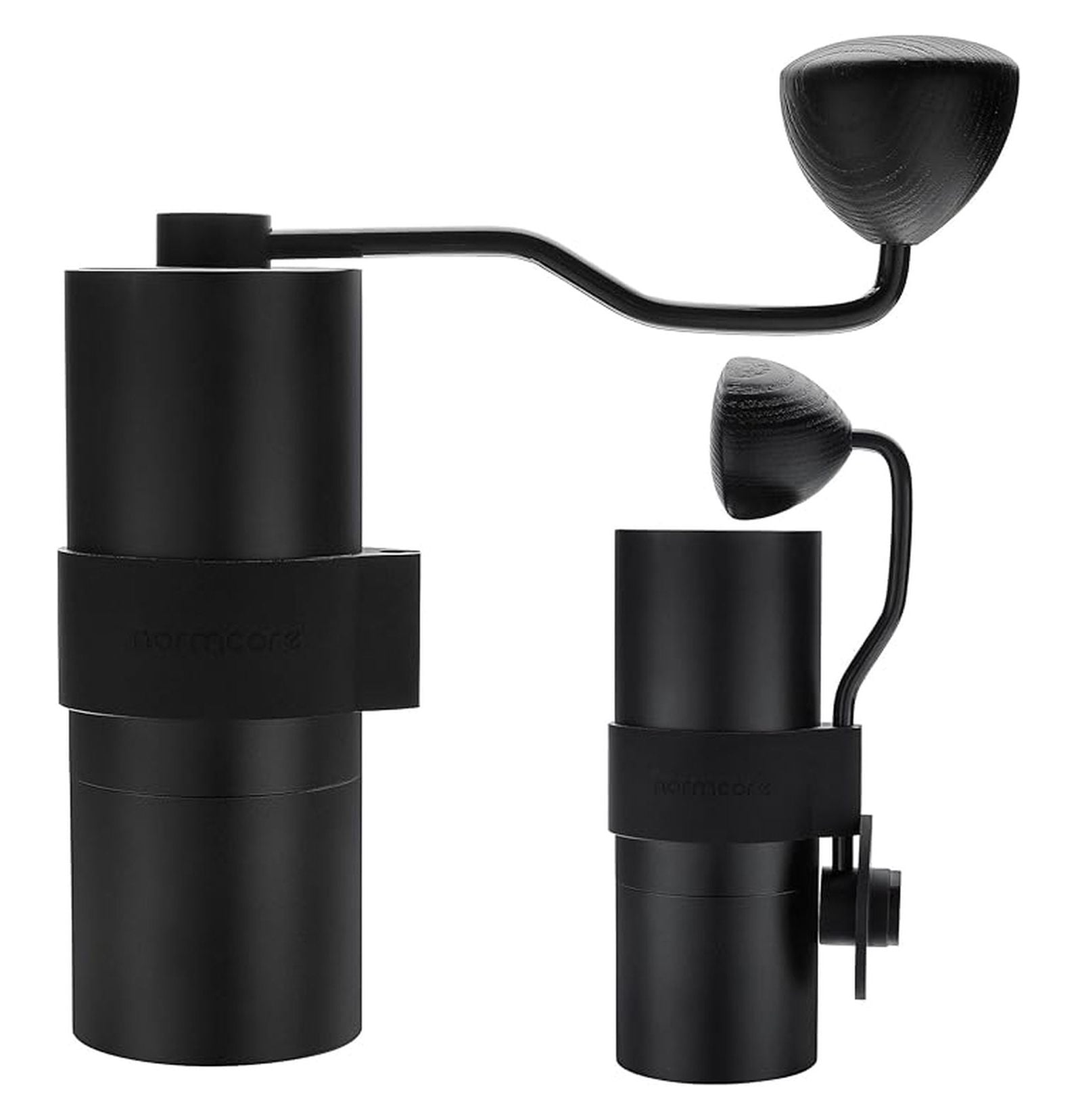 Manual Coffee Grinder V2, .6mm Titanium Ghost Burr for Uniform Grinding ...