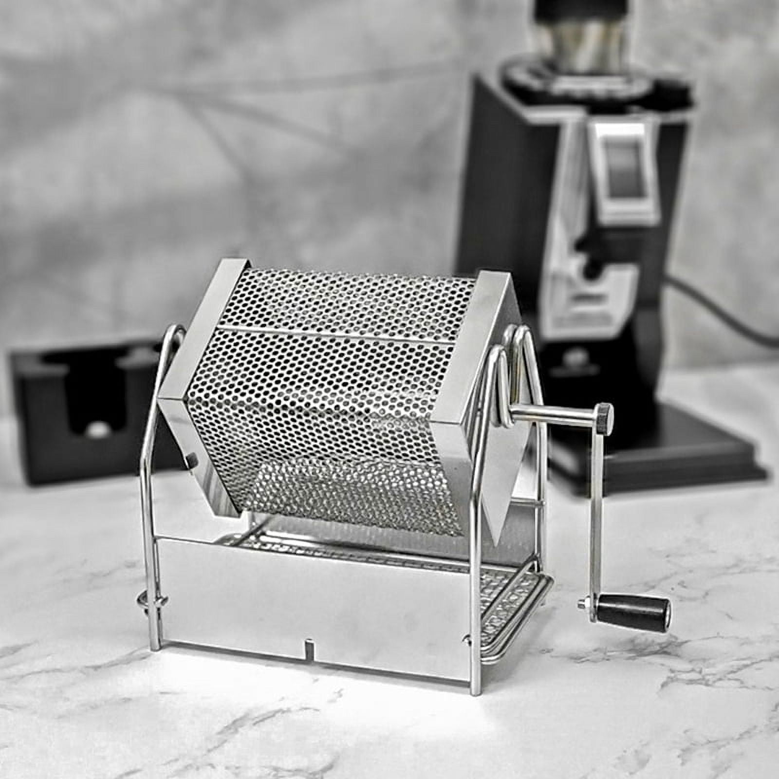 Manual Coffee Roaster Stainless Steel Drum Type Coffee Bean Roaster ...