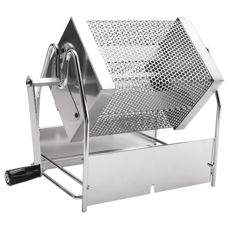 Manual Coffee Roaster Stainless Steel Drum Type Coffee Bean Roaster ...