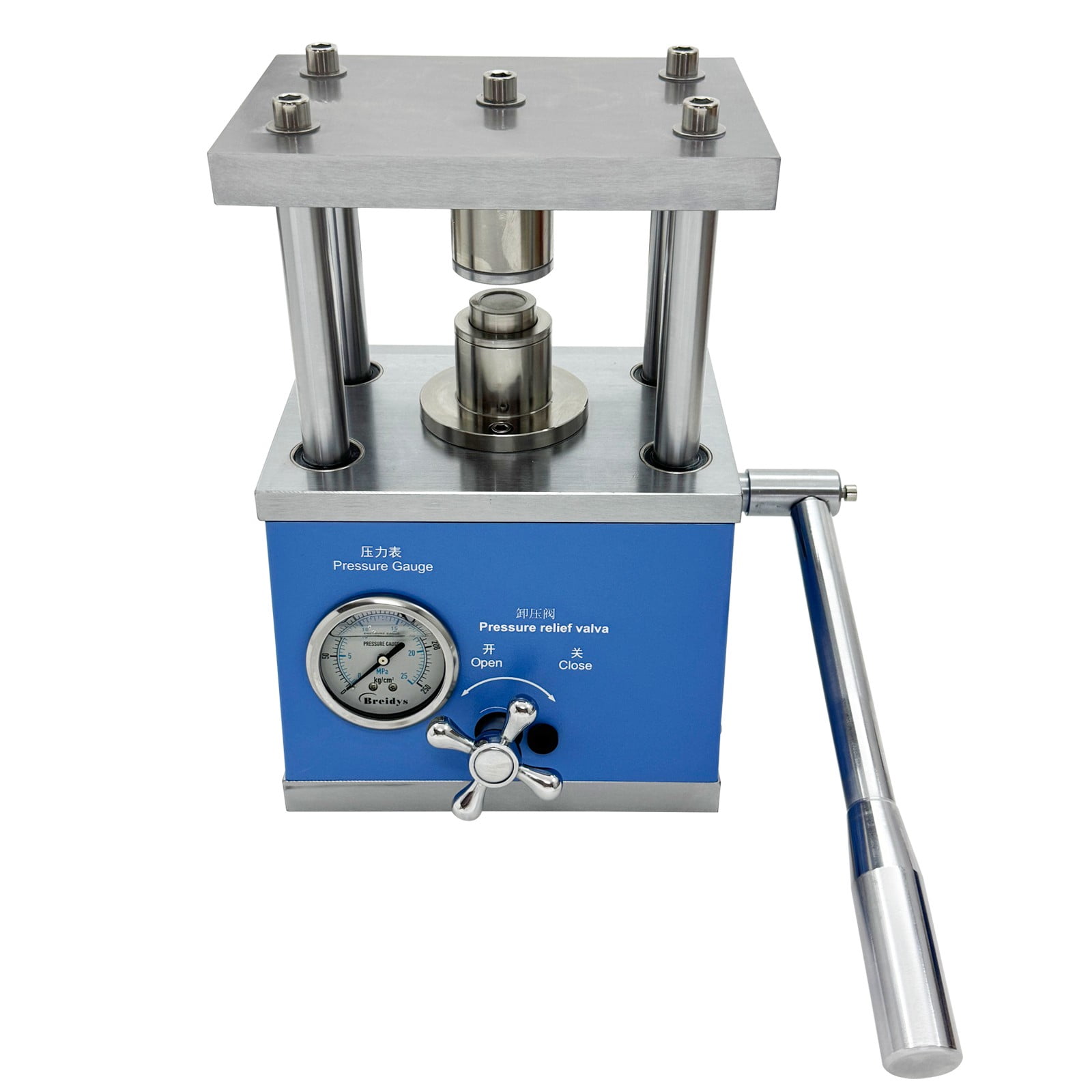 Manual Coin Cell Crimping Machine Hydraulic Crimper Sealing Machine ...