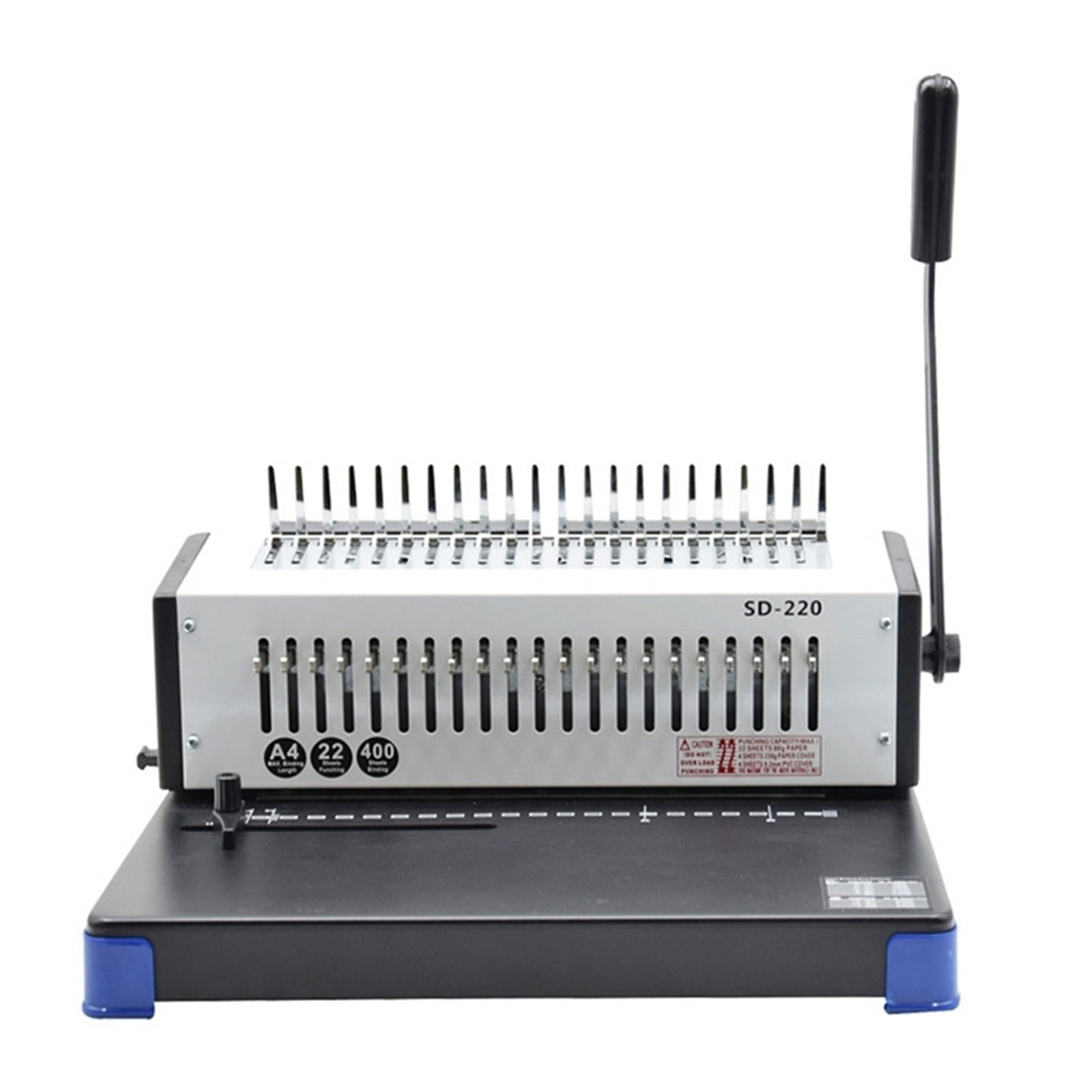 Manual Comb Type Apron Binding Machine Graphic Shop Office Apron A4 ...