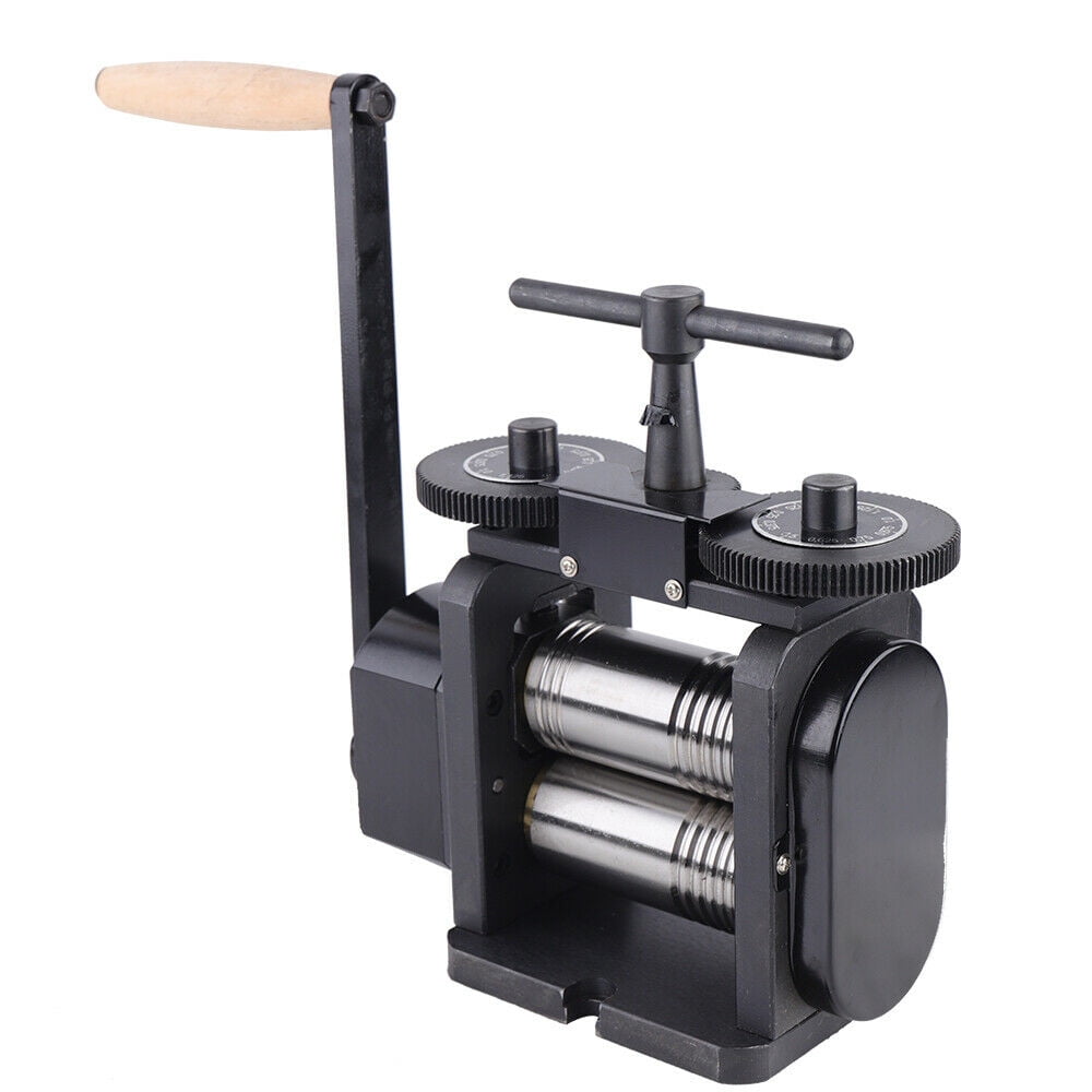 Manual Combination Rolling Mill Machine Jewelry Press Equipment 110mm ...
