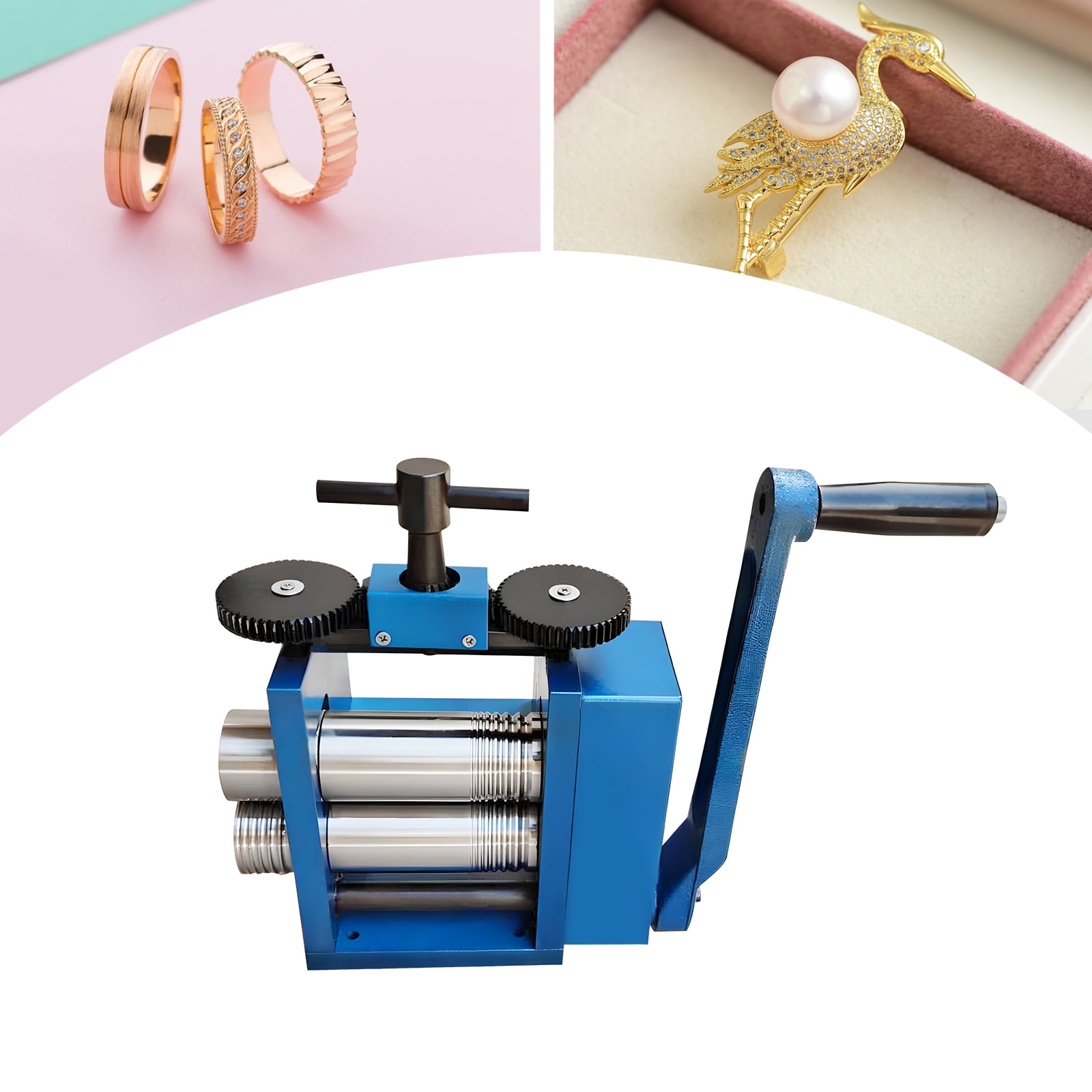 Manual Combination Rolling Mill Machine Roller for Jewelry Metal Wire ...