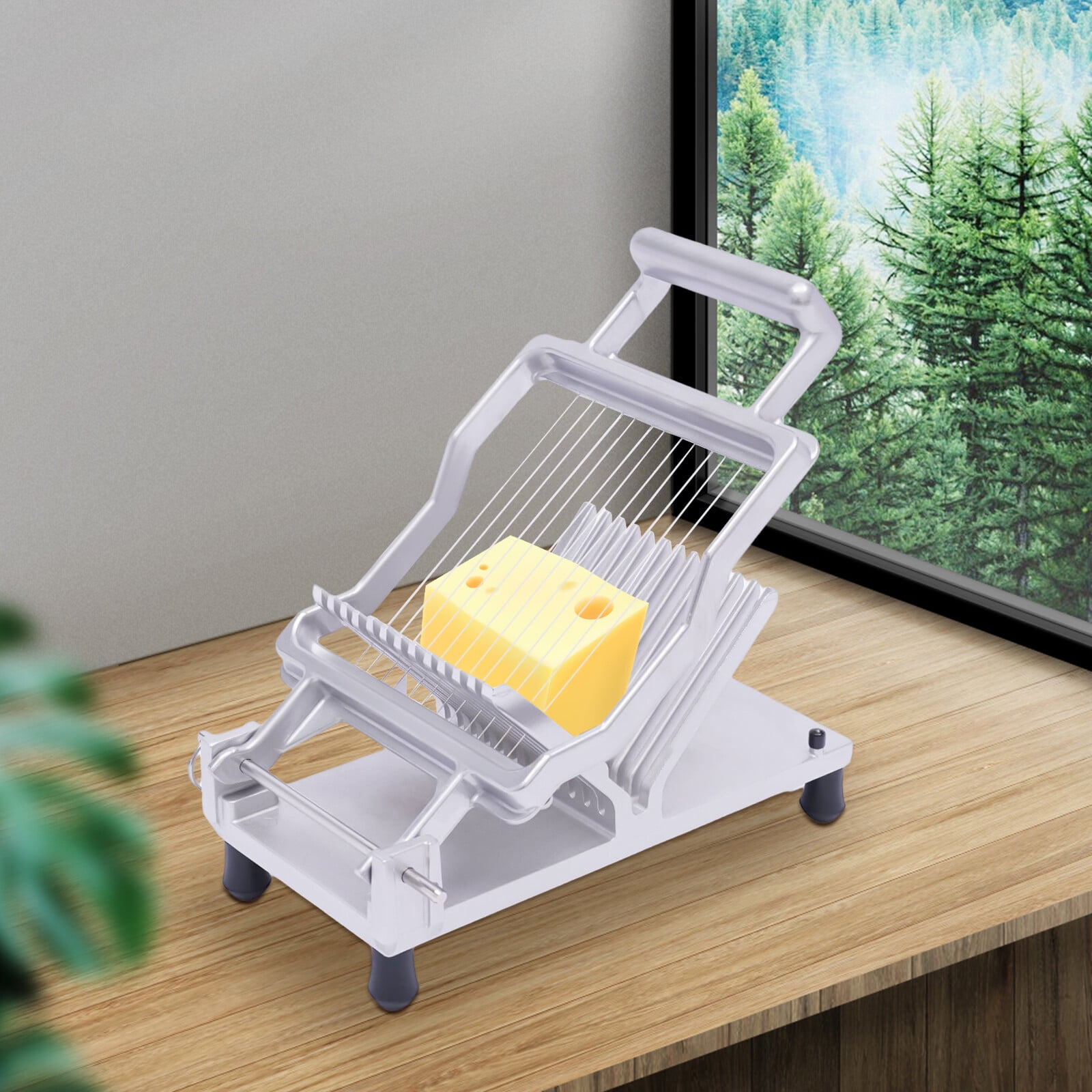 Manual Commercial Cheese Slicer 1&2cm Wire Cheese Cutter Butter Cutting ...