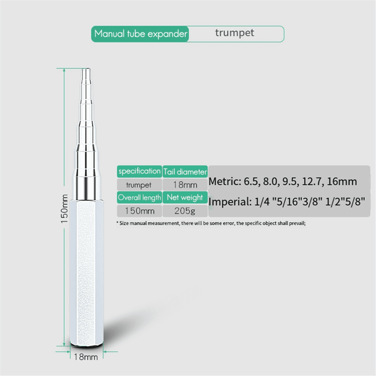 Manual Copper Tube Expander Tube Expander 6-19mm Punch Tube Expander ...