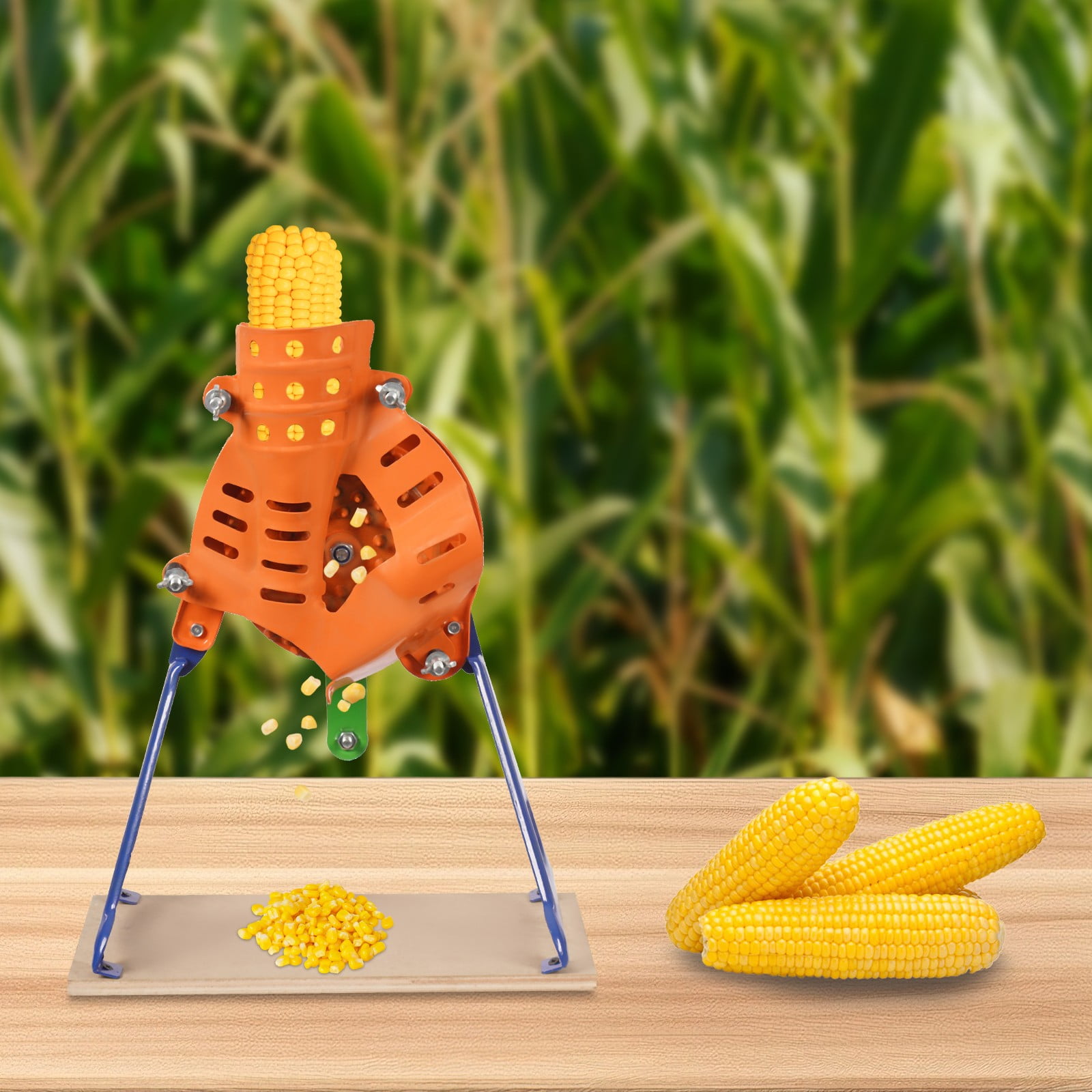 Manual Corn Thresher, Adjustable Corn Thresher, Hand Crank Corn Sheller ...