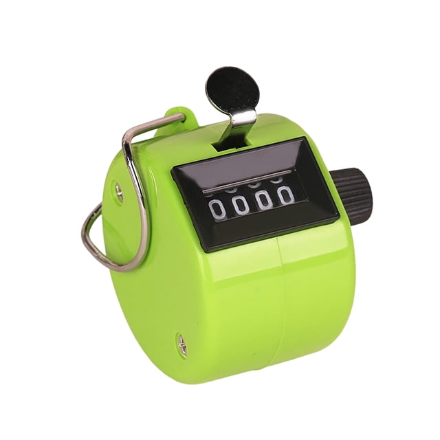 Manual Counter Mechanically Jump Quick Reaction Portable 4 Digit Number ...